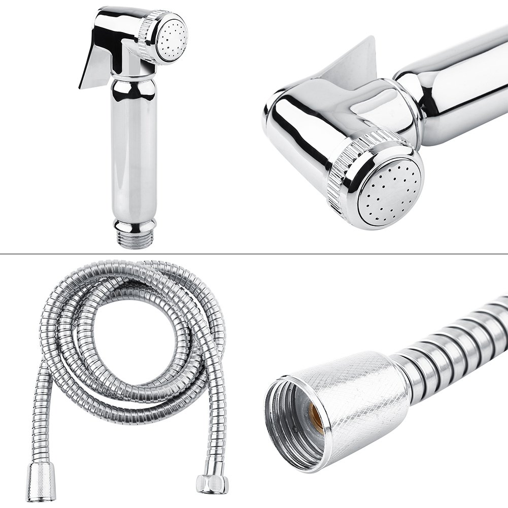 Bathroom Handheld Bidet Toilet Sprayer Kit Premium Copper Material Cleansing Sanitary Wash Ideal for Personal