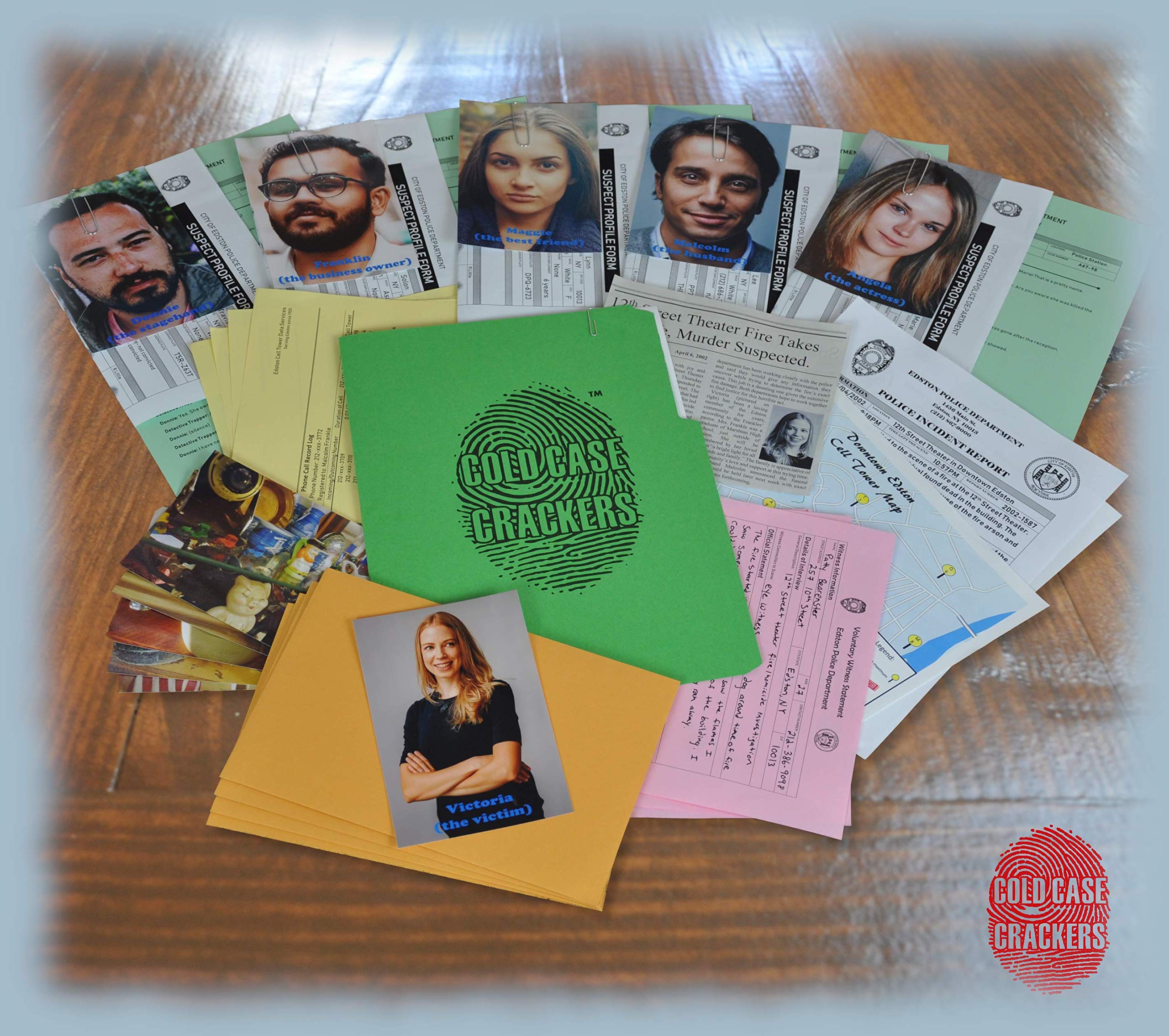 Cold Case Crackers | Murder Mystery Game | 12th Street Theater Case | Can You Crack The Case?