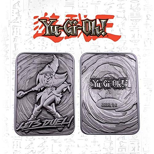 Fanattik 175756 Yu-Gi-Oh Limited Edition Metal God Card The Dark Magician Girl, Multi