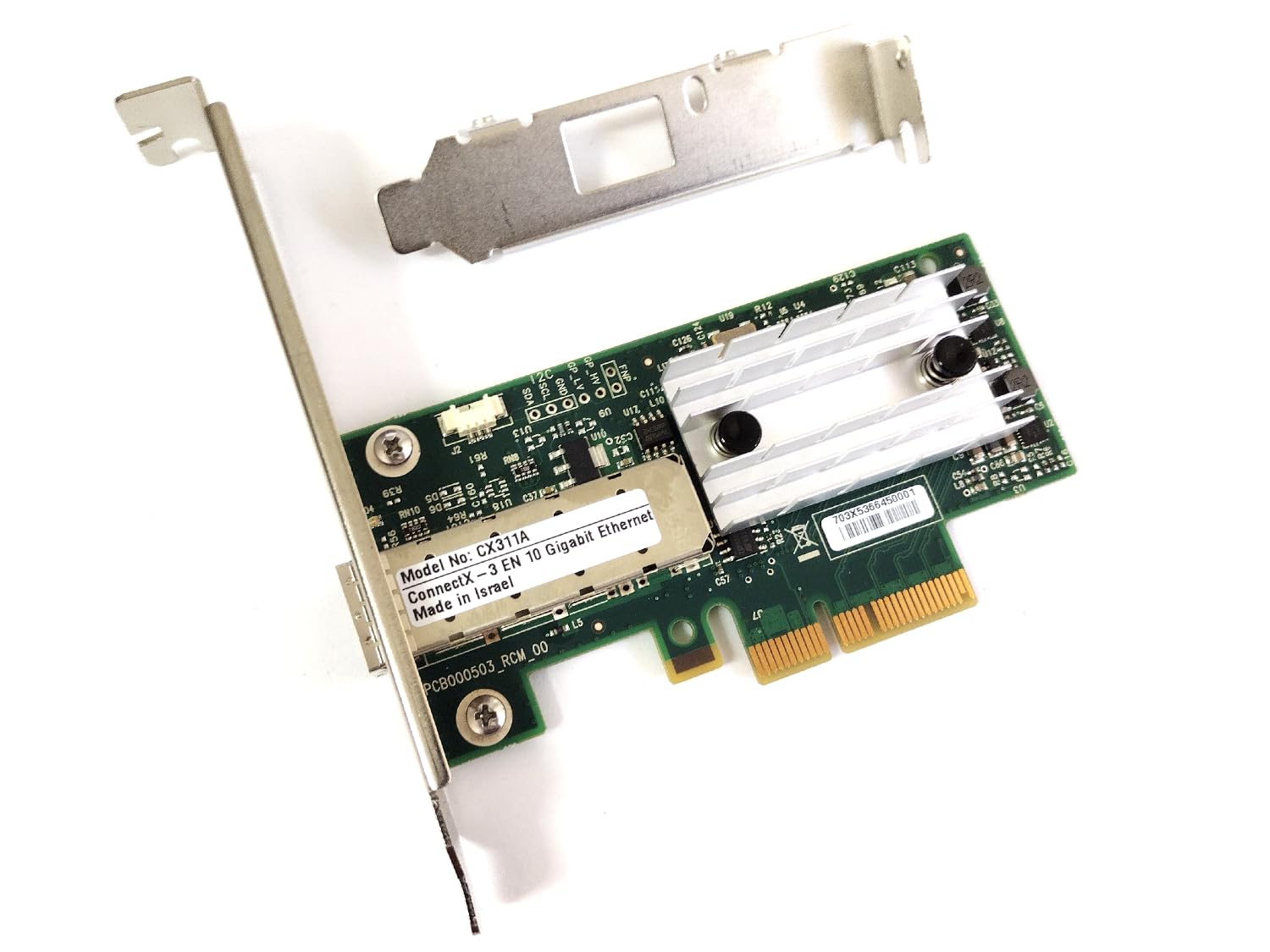 Mellanox MCX311A-XCAT ConnectX-3 EN Network Adapter PCI Express 3.0 x8 Fibre Channel Over Ethernet (FCoE)