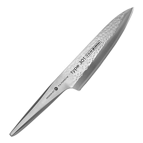 Chroma 8 P18-HM by F. A. Porsche Type 301 Chef's Knife Hammered, Multicolor