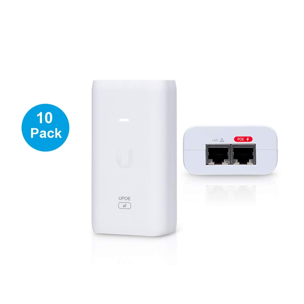 POE Injector U-POE-af 10 Units 802.3af Supported PoE Power Over Ethernet Injector
