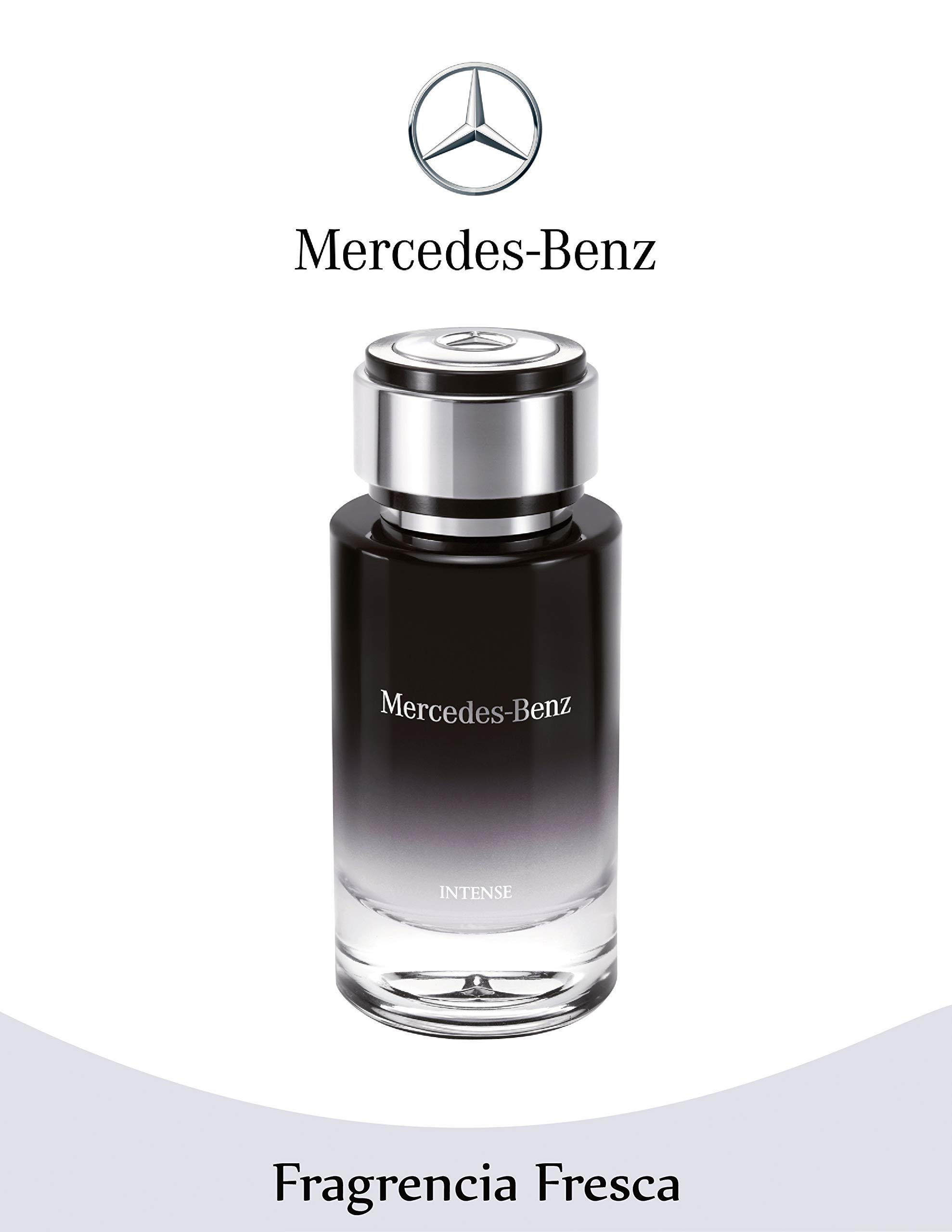 Mercedes-Benz - Intense - Eau De Toilette - Natural Spray for Men - Spicy and Aromatic Accords, 4 oz