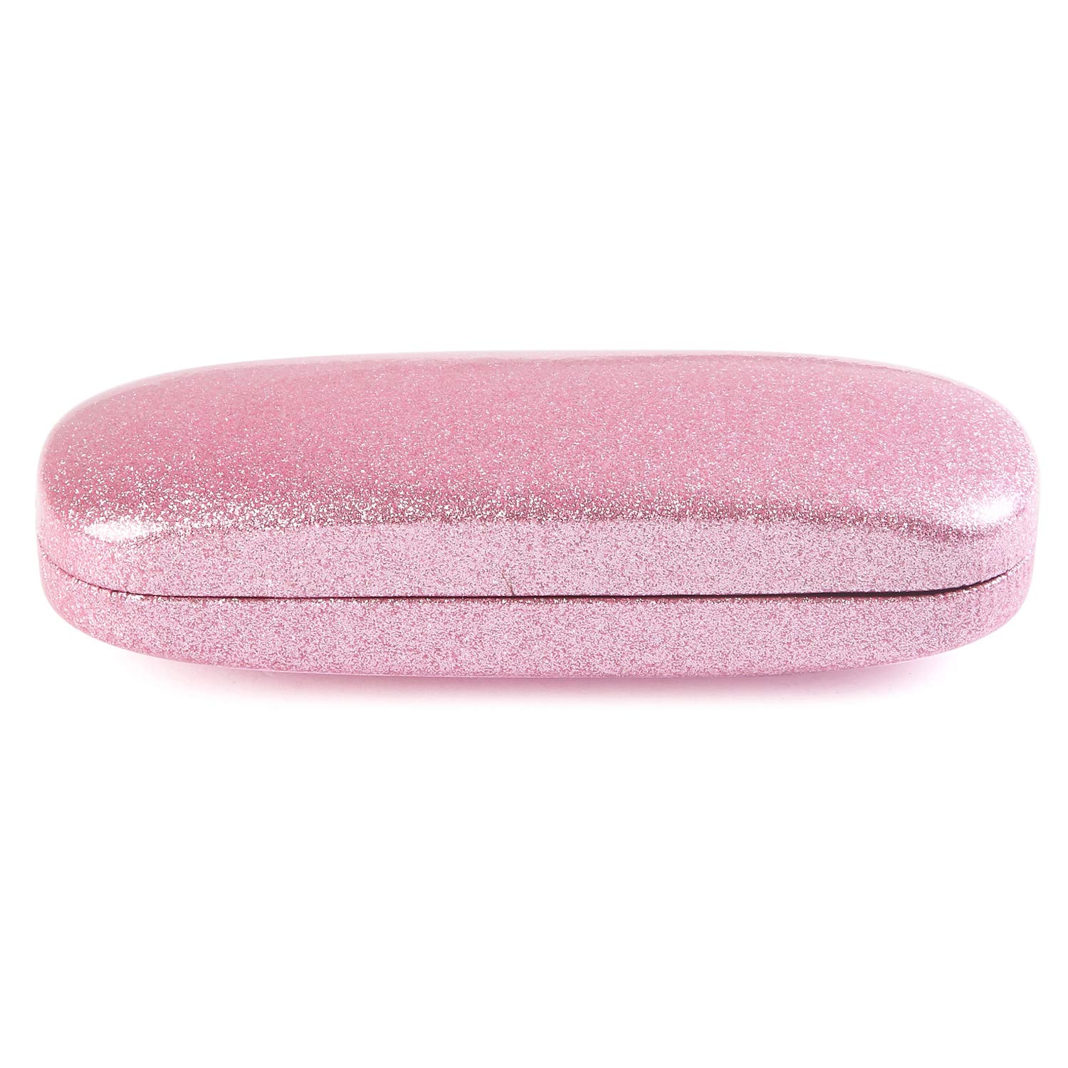 ALTEC VISION Glasses Case - Medium Size - Fits Most Glasses and Sunglasses Case (Shiny Pink)