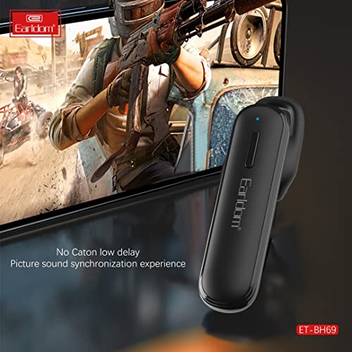 BABYCE Bluetooth Earpiece for Cell Phone with Mic Wireless in Ear Earbud Headphones Car Headset Noise Canceling Hands Free Calling Compatible Driving