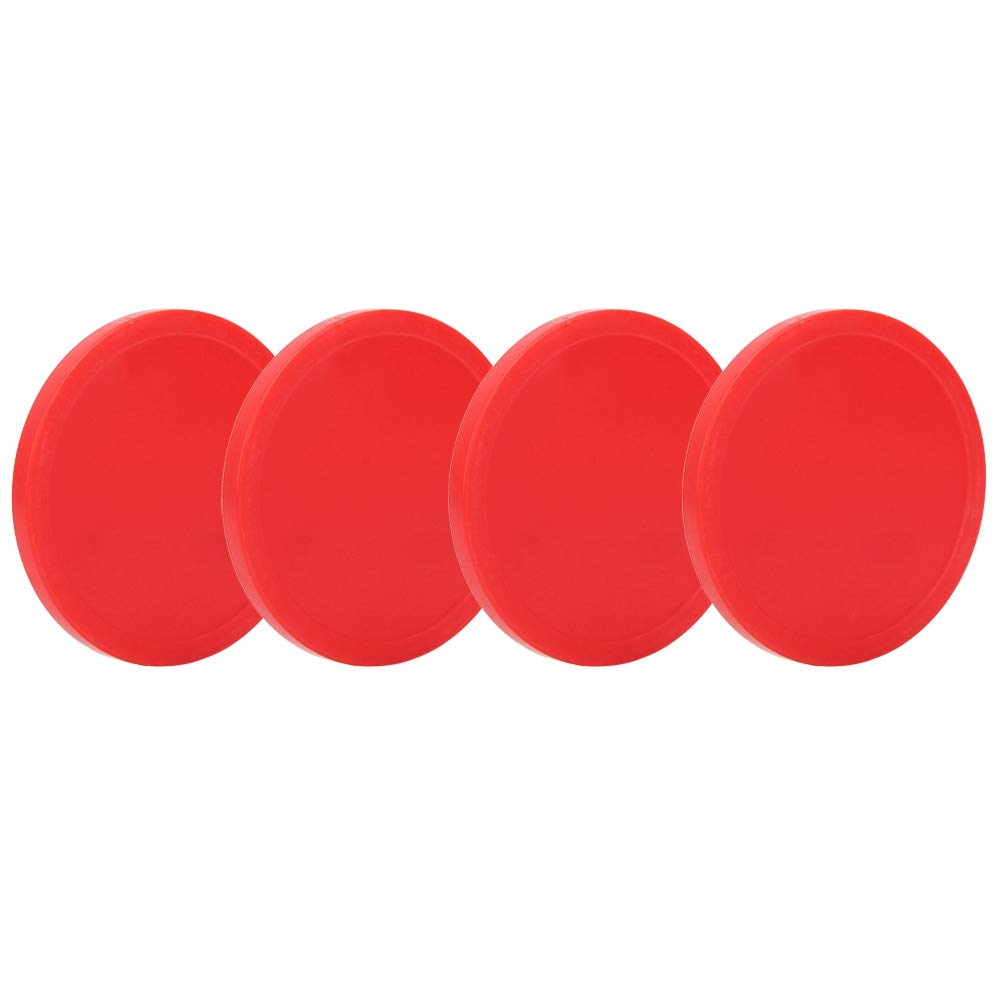 Air Ice Hockey Pucks Piece, Plastic Replaceable Air Hockey Pucks Accessories for Tables Game Equipment,4 Pcs (Medium (75mm))