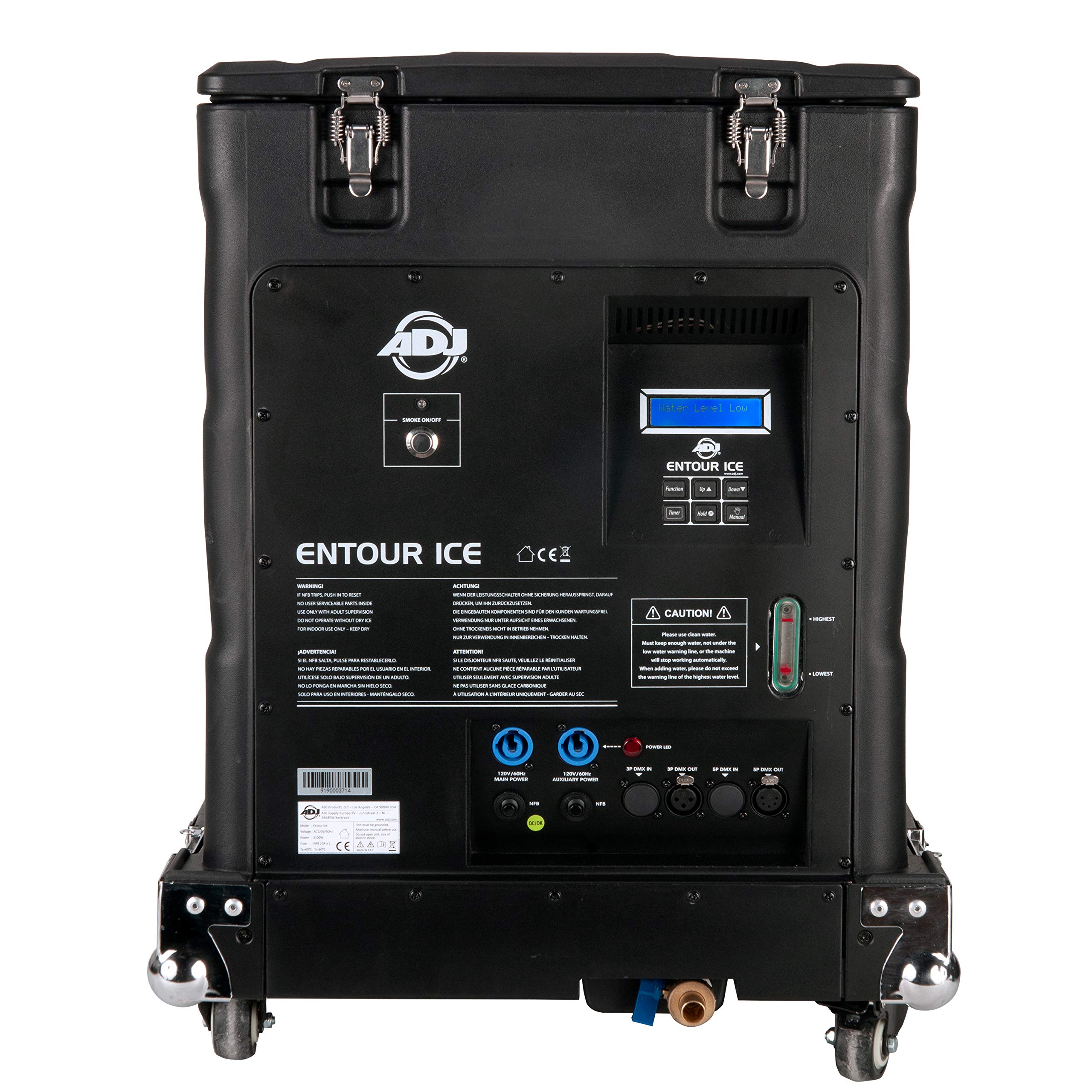 ADJ Entour Ice Professional Low Lying High Density Fog Machine, DMX Control