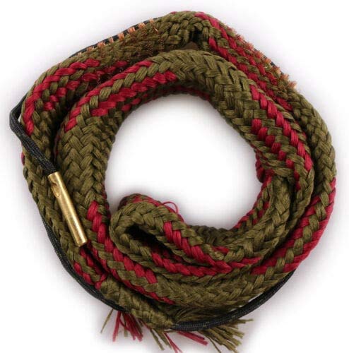 Aimee_JL New Bore Cleaner 28 GA Gauge Gun Barrel Cleaning Rope Rifle/Pistol/Shotgun Brass Brush Cleaning Cord