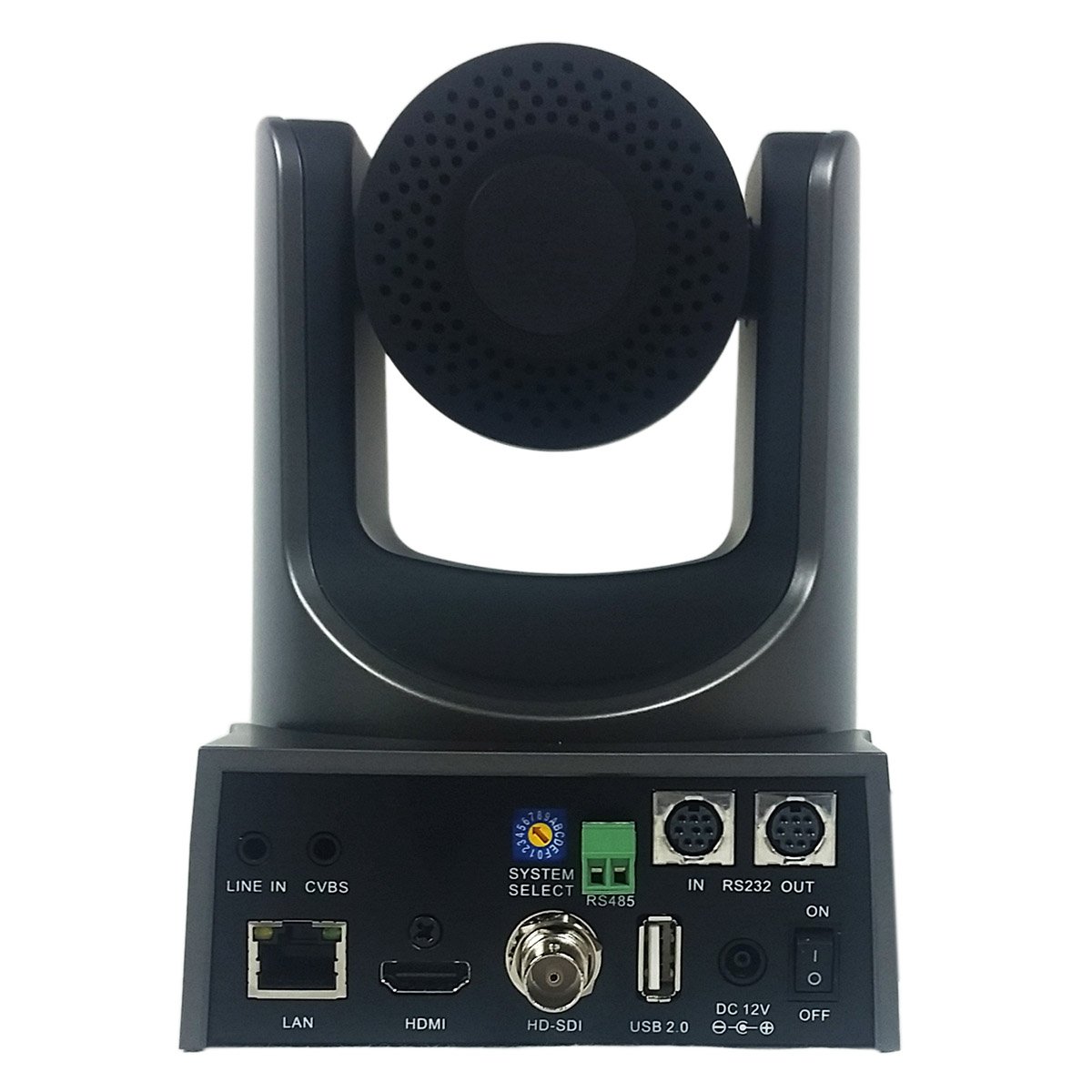 PTZOptics-20X-SDI GEN-2 PTZ IP Streaming Camera with Simultaneous HDMI and 3G-SDI Outputs - Gray