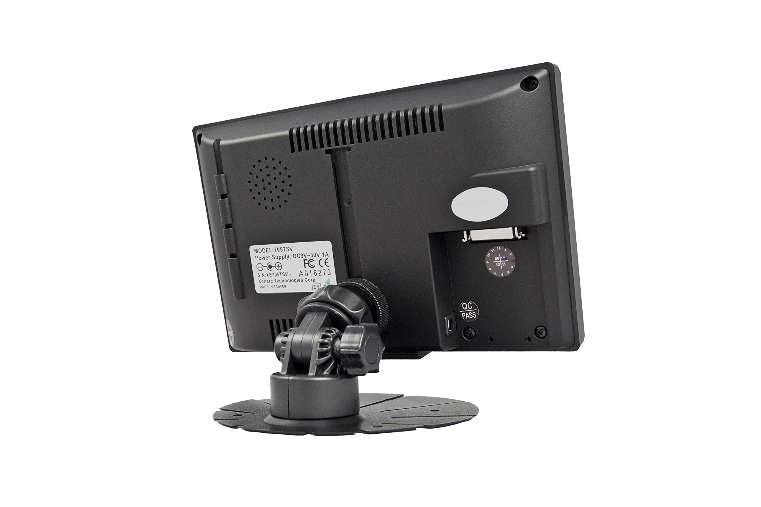 Xenarc 7 inch LCD Resistive Touchscreen Display Monitor with VGA & USB Video Input 800 x 480 Pixels Supported Resolution: 640 x 480 to 1280 x 1024 500NIT High Brightness - 705TSV