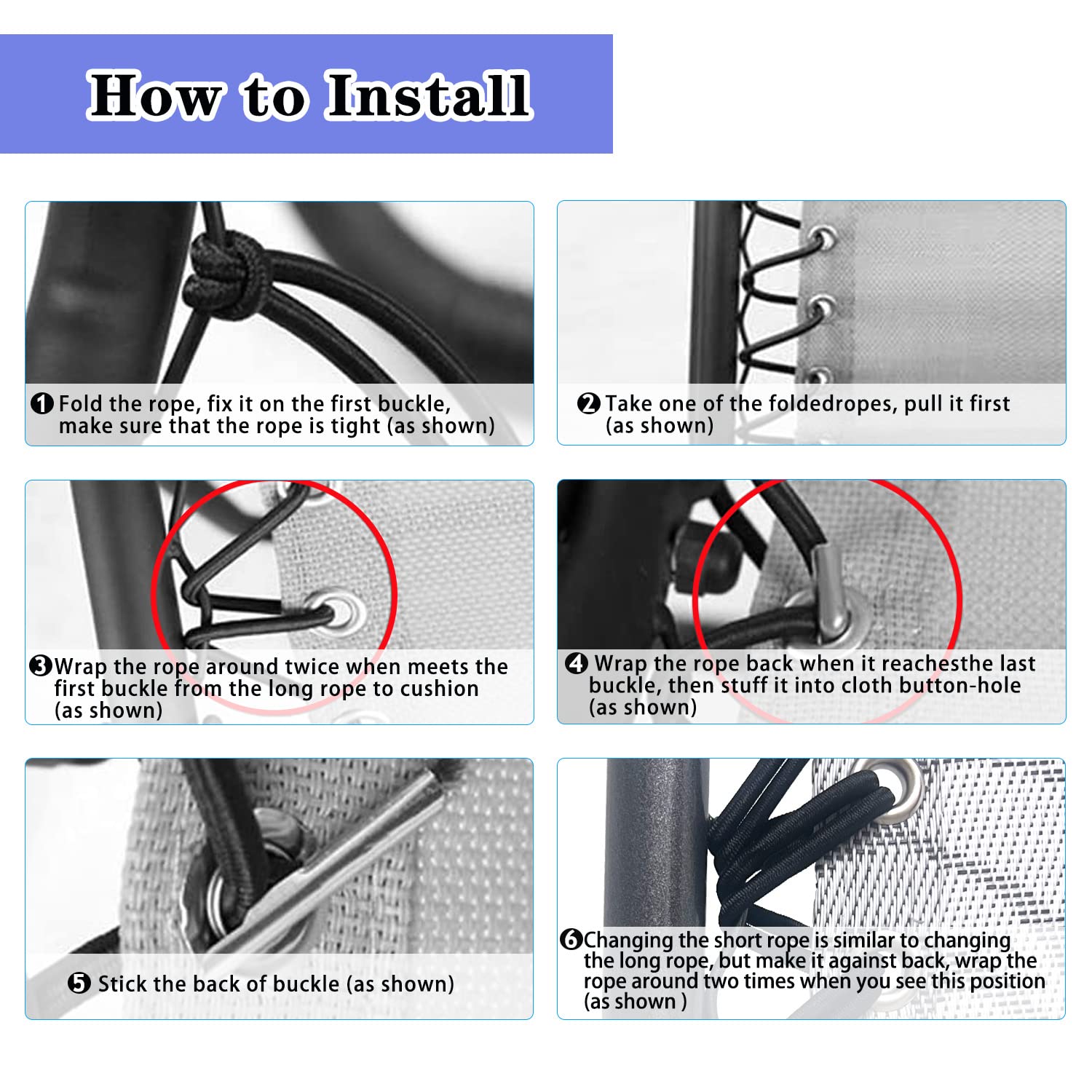 Zero Gravity Chair Replacement Fabric with Bungee Cord Kit, 21 Inch Wide Repair Cloth with Replacement Cord for Oversized XL Anti Gravity Chairs Outdoor Recliner Patio Lounge Lawn Beach Sling Chair