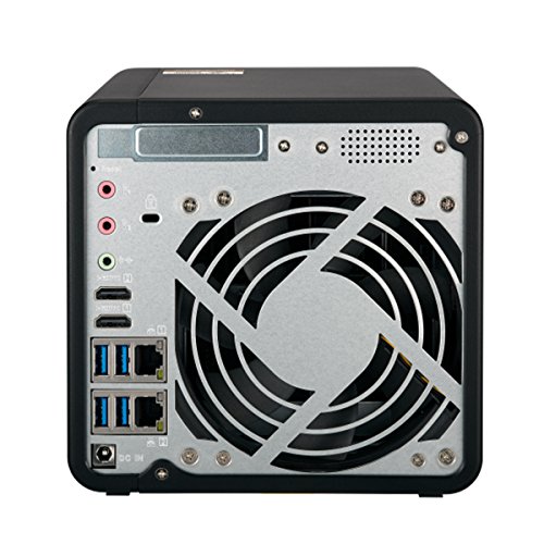 QNAP TS-453Be-2G-US 4-Bay Professional NAS. Intel Celeron Apollo Lake J3455 Quad-core CPU with Hardware Encryption