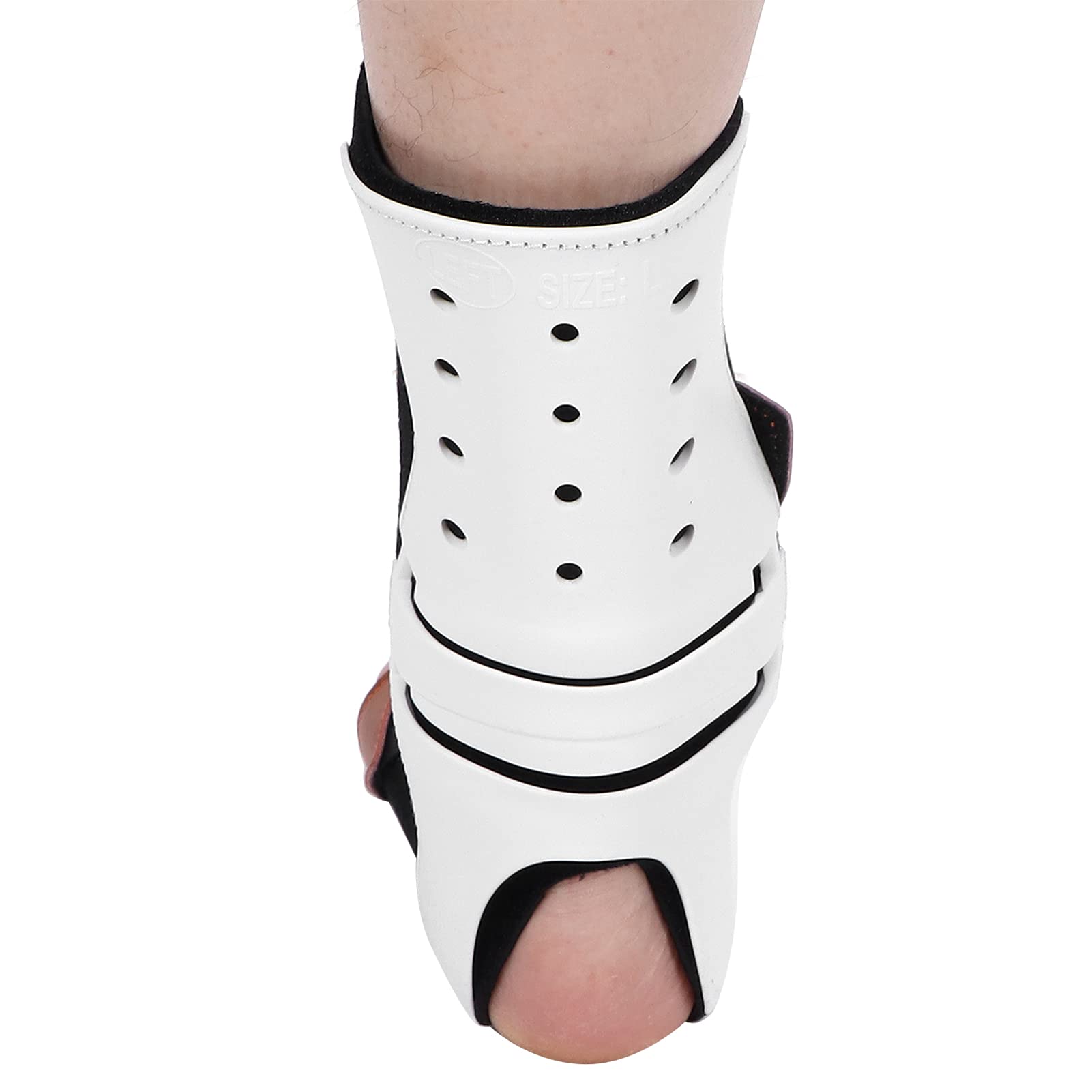 Adjustable Compression Ankle Braces, Breathable Practical Adjustable Ankle Stabilizer for Sports for Most People for Ankle Injuries(Left foot, L)