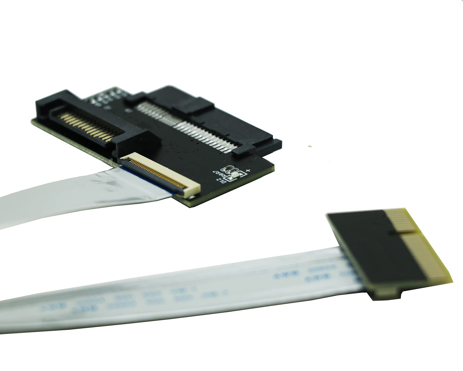 Sintech U.2 SFF-8639 NVMe SSD to PCI-e 4X 3.0 Cable 20CMS,Compatible with Intel U2 750/P3500 3600