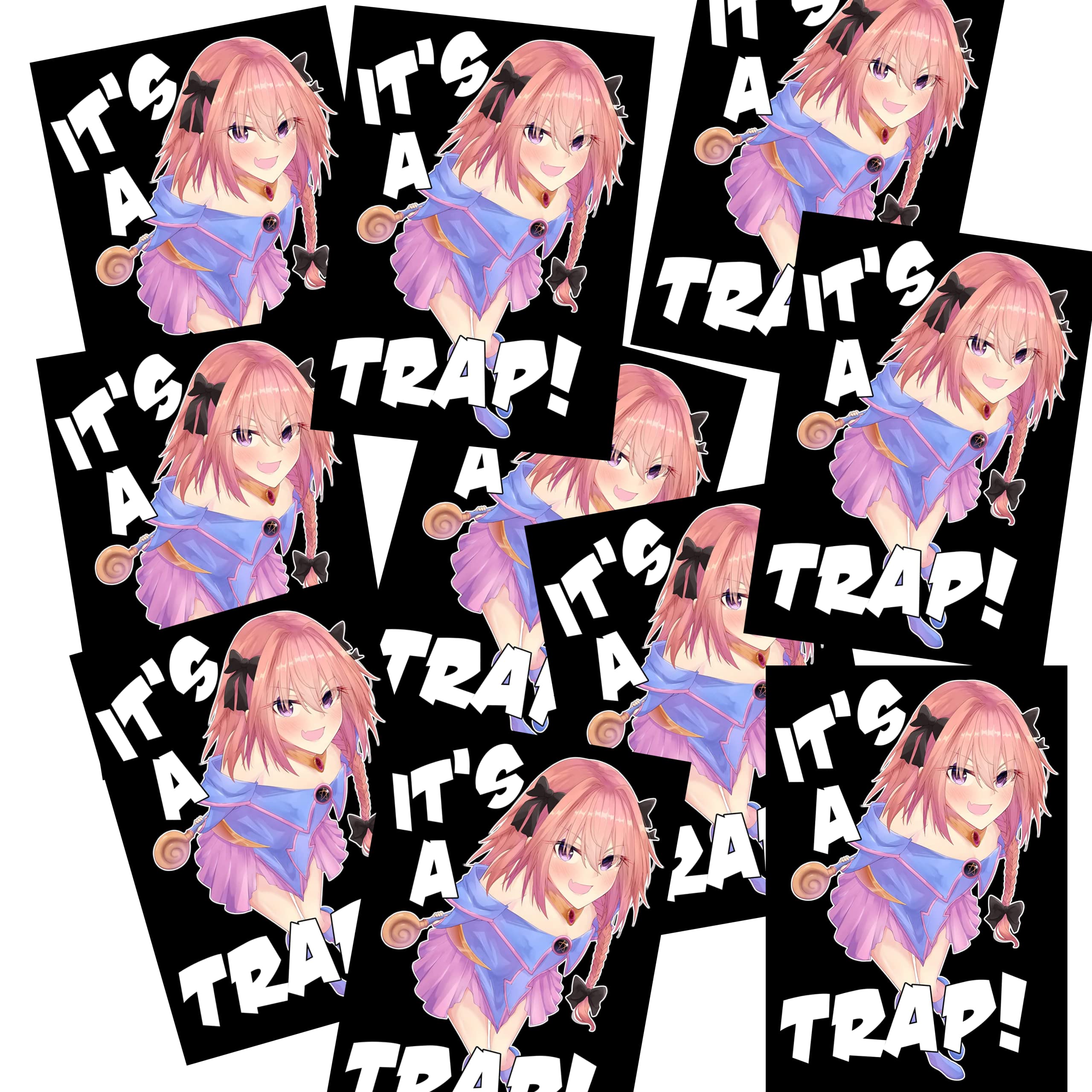 Dark Magician Girl Astolfo "It's A Trap" Card Sleeves - 50 ct