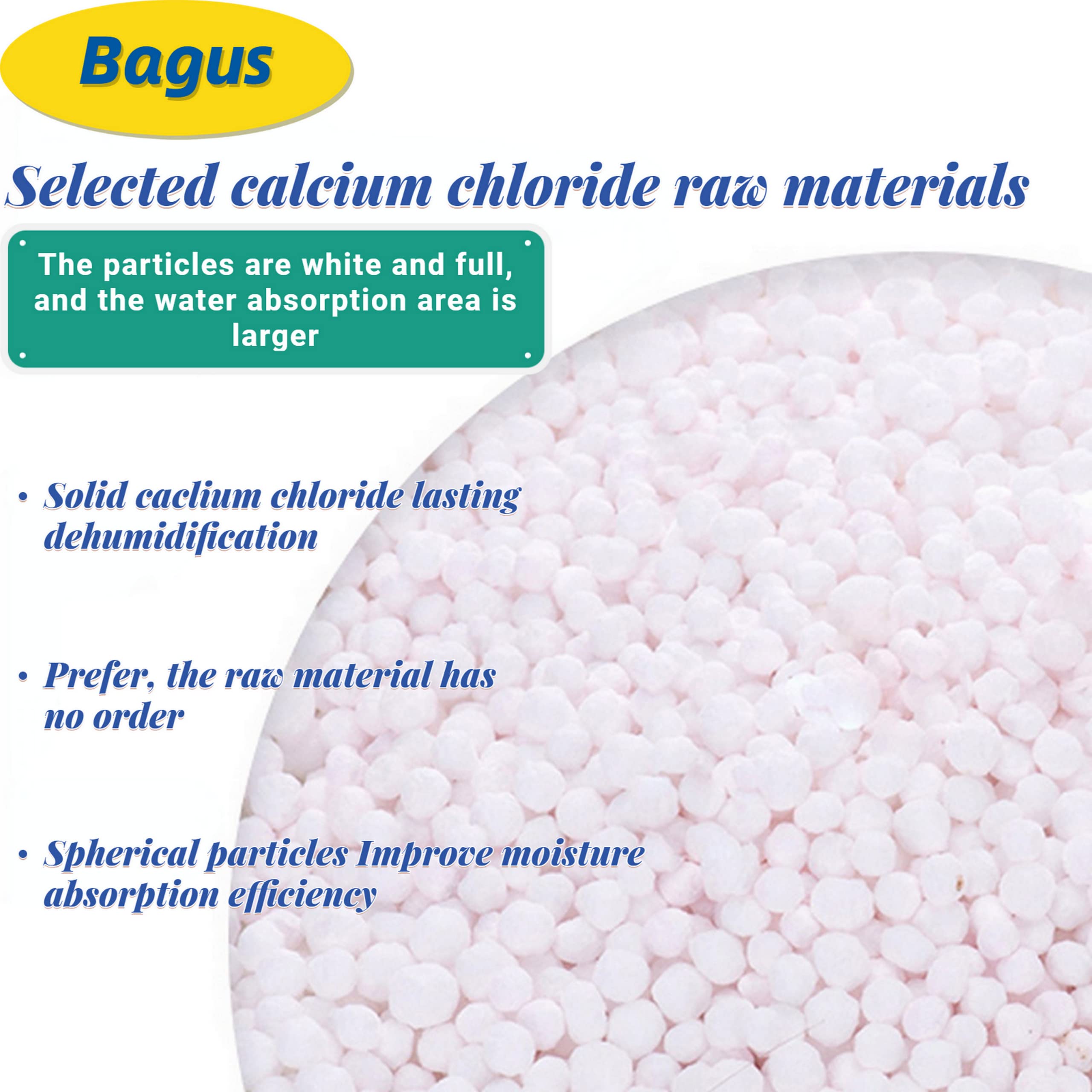 Bagus Moisture absorbers Boxes (6 Pack) - 10.5 Oz, Dehumidification Box, Moisture Absorber for Closet, Bathroom, Storage, Kitchens, Basement, Laundries, Spaces, Studies, Car, Boats, RVs, Boat Cabin.