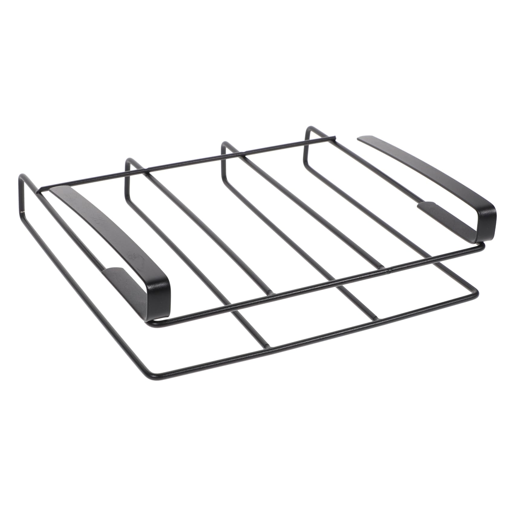 AlTurn Hanging Chopping Board Rack Cooking Utensils Holder Hanging Drying Rack Metal Shelves Under Shelf Cutting Board Holder Bakeware Tray Dry Display Stand Pot Pan Lids Holder Cupboard