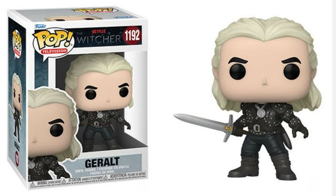 POP Funko TV: Witcher- Geralt Bundled with EcoTEK Protector