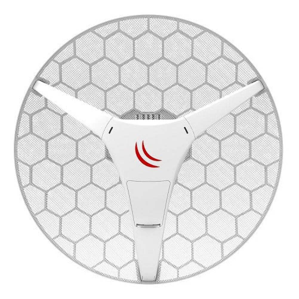 MikroTik LHG HP5 Dual Chain High Power 24.5dBi 5GHz CPE Point-to-Point Integrated Antenna (RBLHG-5HPnD-US)
