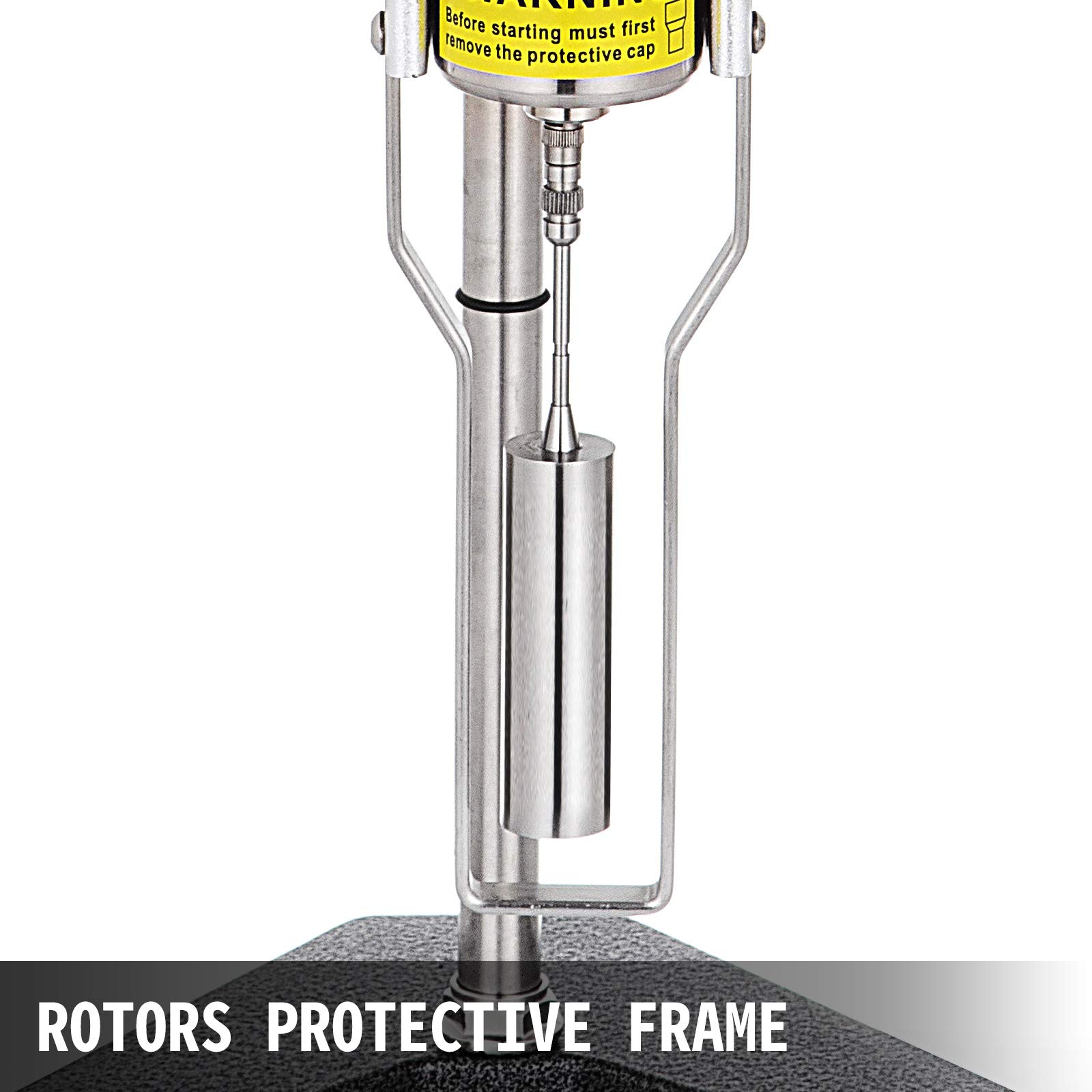 VEVOR Digital Viscometer 1-100000 mPa.s Digital Rotary Viscometer NDJ-9S Fluidimeter Tester Meter Accuracy Plus or Minus 2% Newton Liquid Viscometer Digital Portable (NDJ-9S)