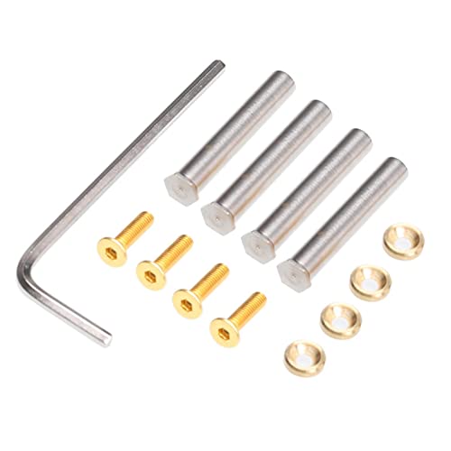 balikha 12 Pieces Computer Case Cooling Fan Mount Screws Nut Kit, DIY Modified Chassis Heat Dissipation