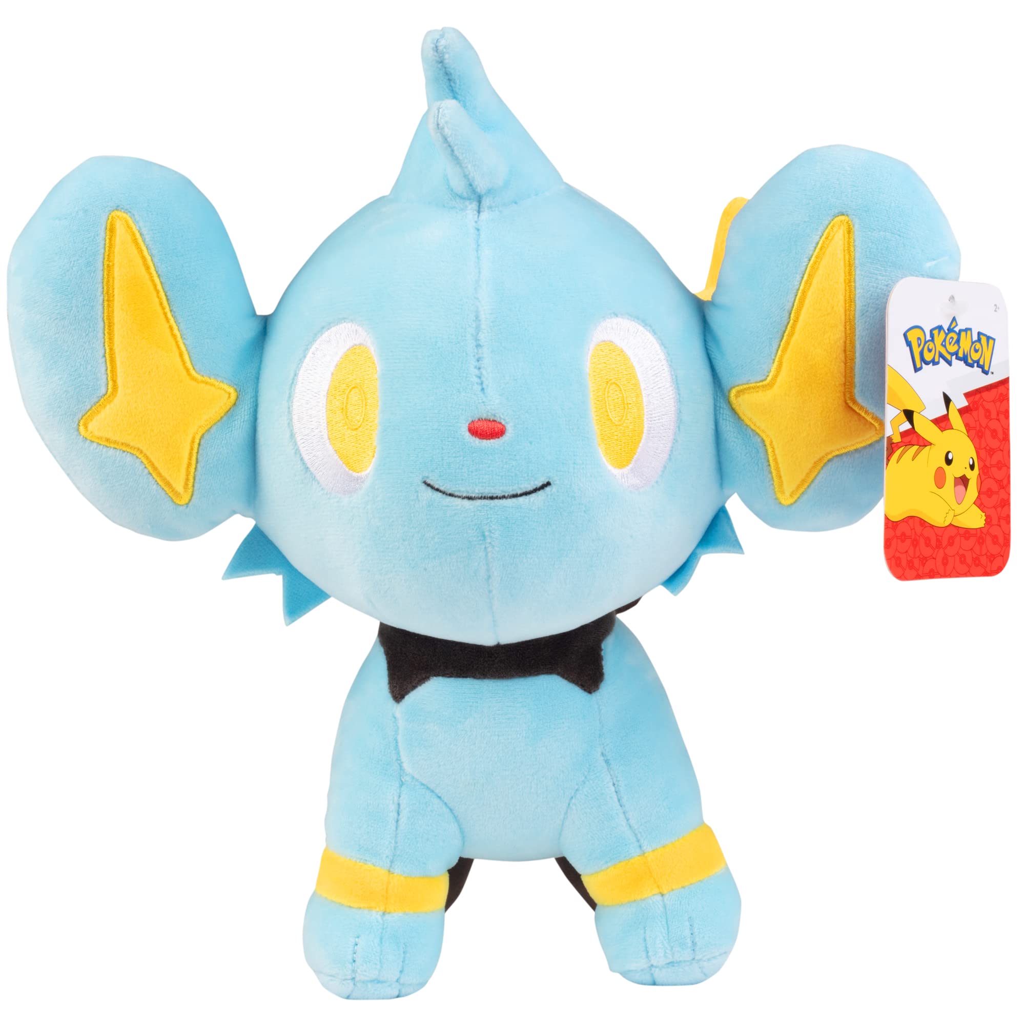 Pokemon 12" Large Shinx Plush - Officially Licensed - Scarlet & Violet - Authentic Stuffed Animal Toy Figure - Valentine's Day & Easter Basket Stuffer Gift for Kids, Boys, Girls - 2+