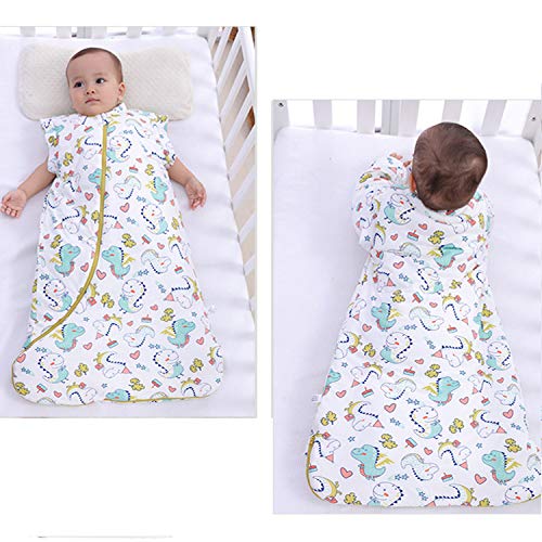 Toddler Boys Girls Sleepsack Winter Warm Wearable Blanket Sleeping Bag, Dinosaur 12-24 Months