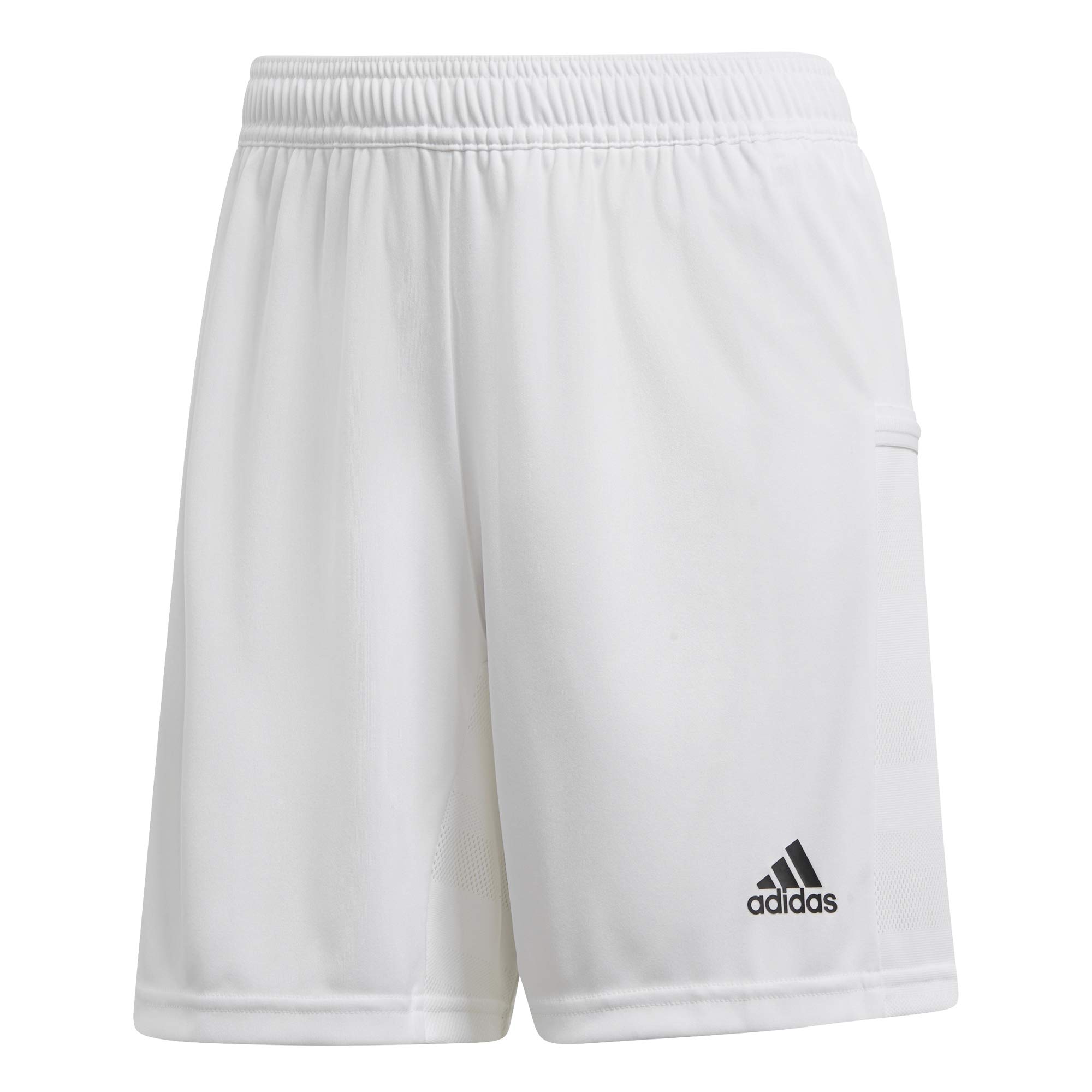 adidas Female Team 19 Knitted Shorts,Power Red/White,M