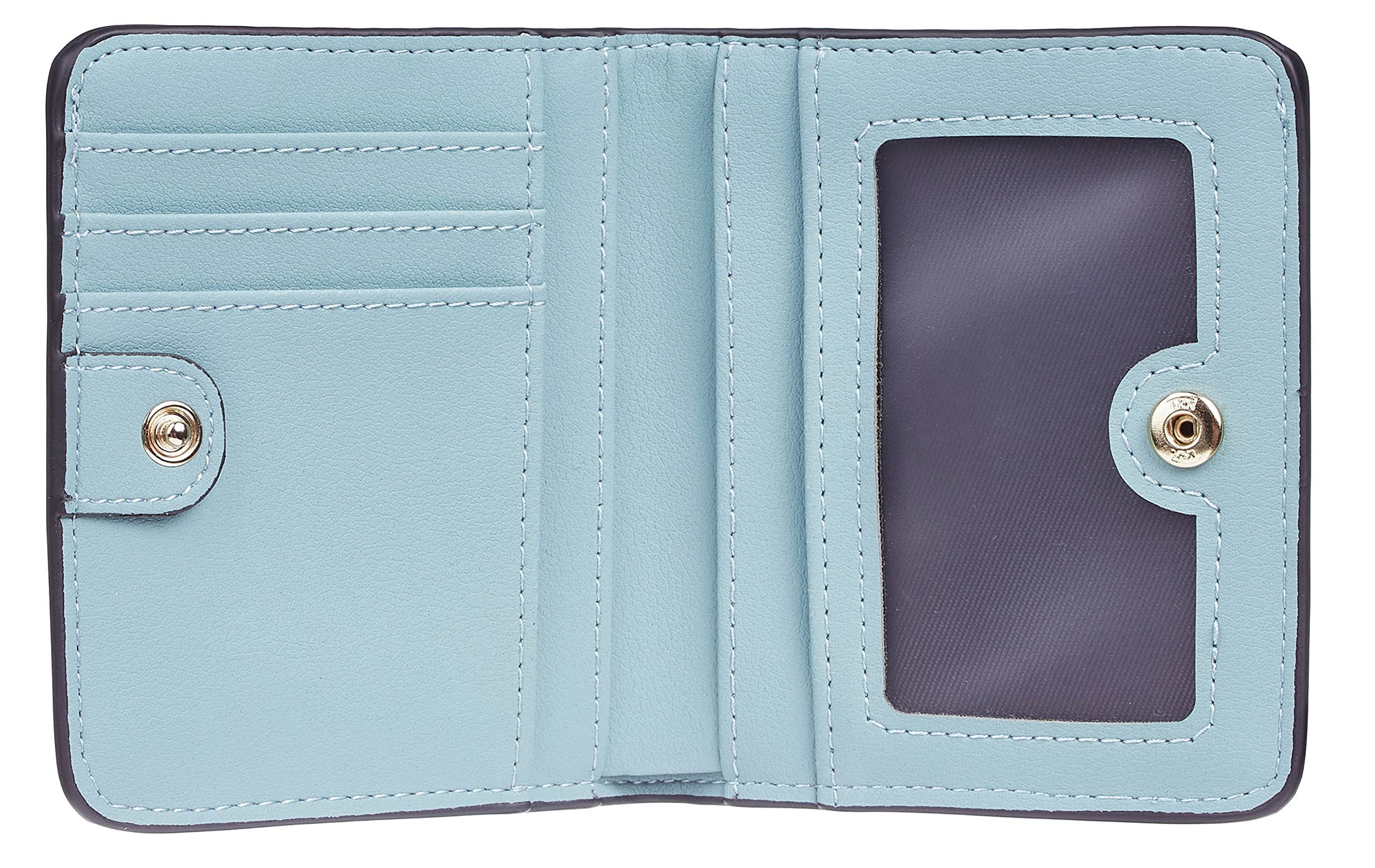 Gostwo Womens Rfid Blocking Small Compact Bifold Luxury Genuine Leather Pocket Wallet Ladies Mini Purse with ID Window
