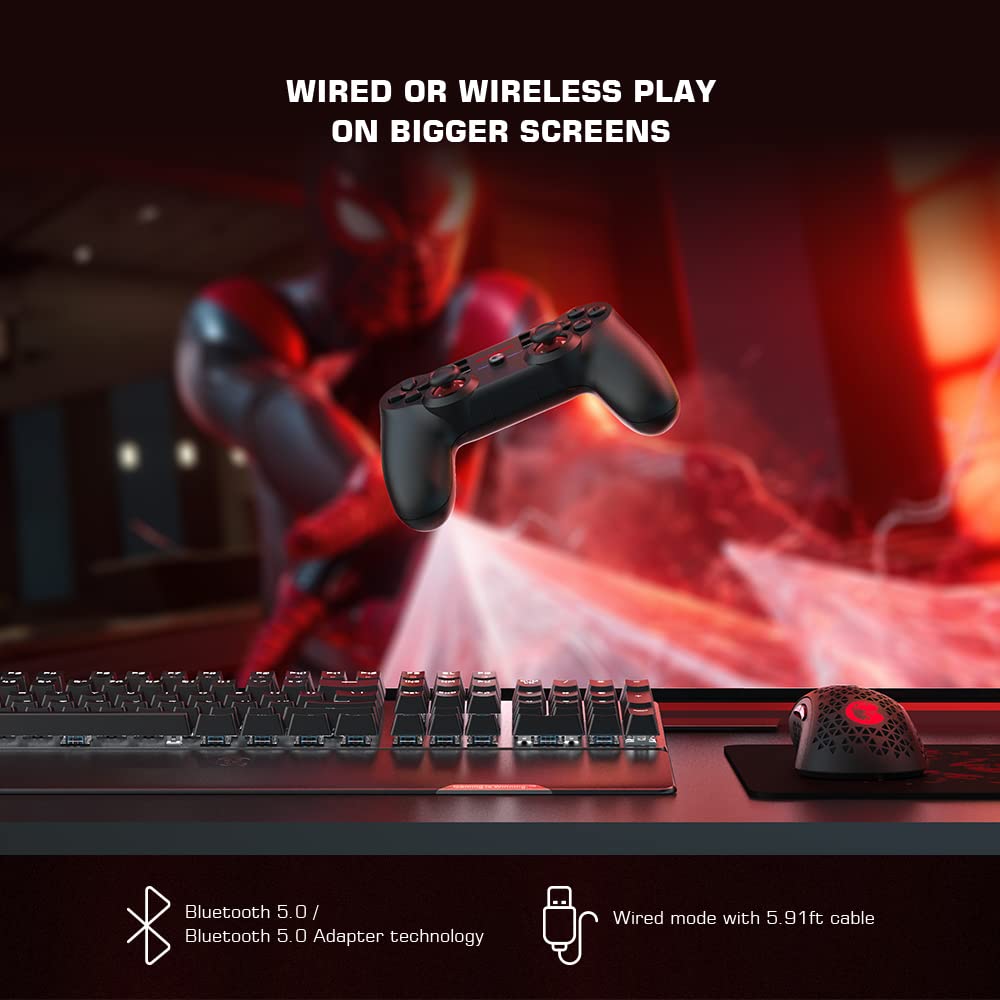 GameSir T3s Wireless Gaming Controller for Windows PC, Android TV Box, iOS & Android, Dual-Vibration Bluetooth Gamepad for Nintendo Switch