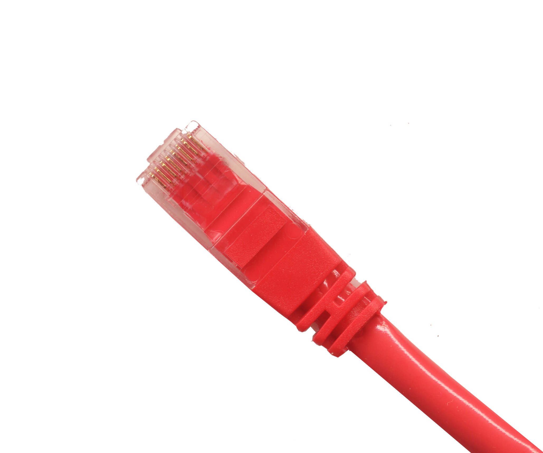 RiteAV - 15FT (4.6M) RJ45/M to RJ45/M Cat6 Ethernet Crossover Cable - Red