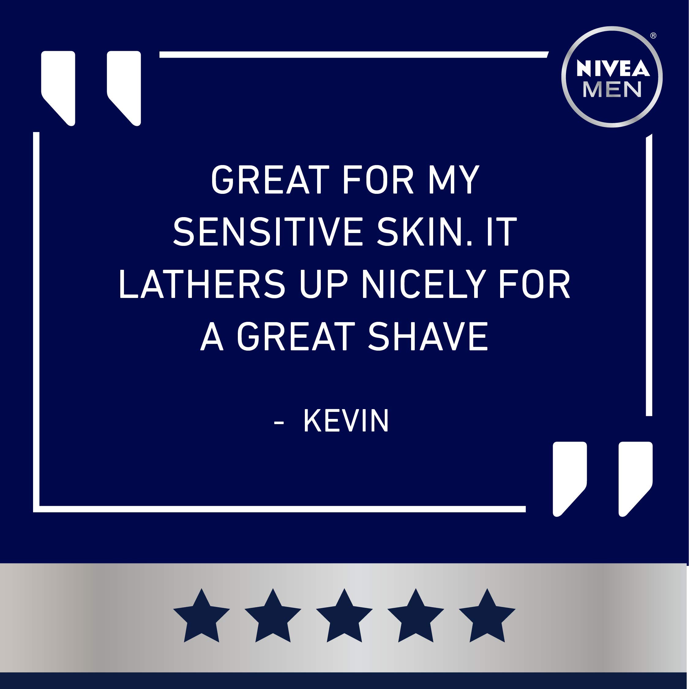 Nivea for Men Sensitive Shave Foam, 7 Ounce