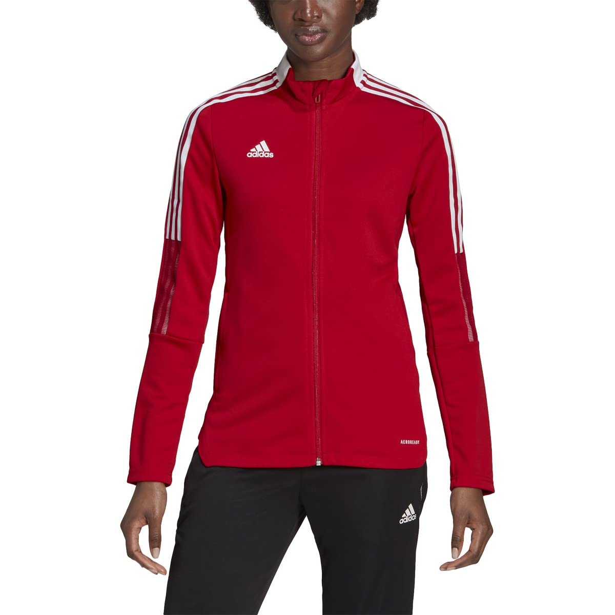 adidas Tiro 21 Track Jacket GM7305_Red/White MD
