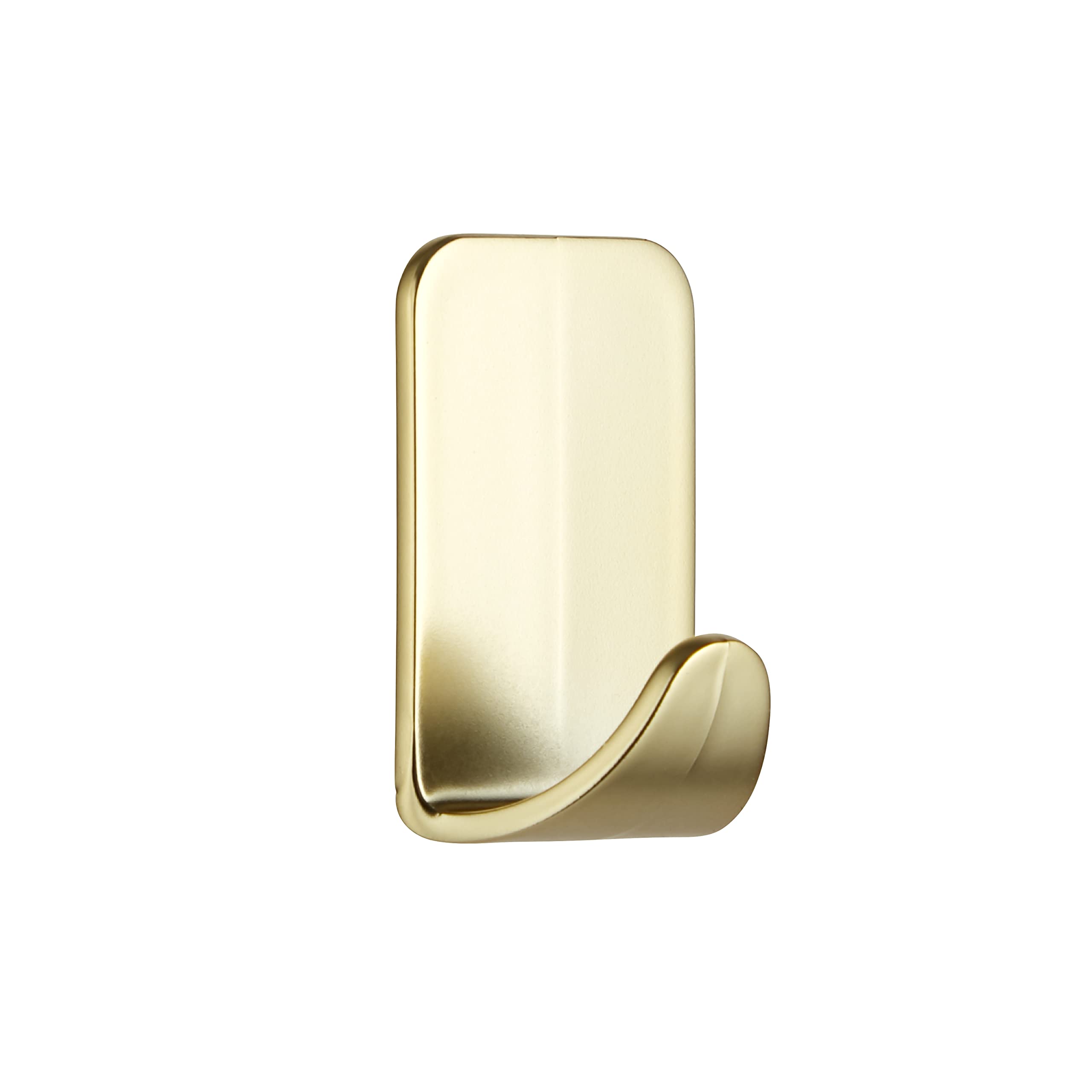 Command 17032BR Small Gold Metal Hook