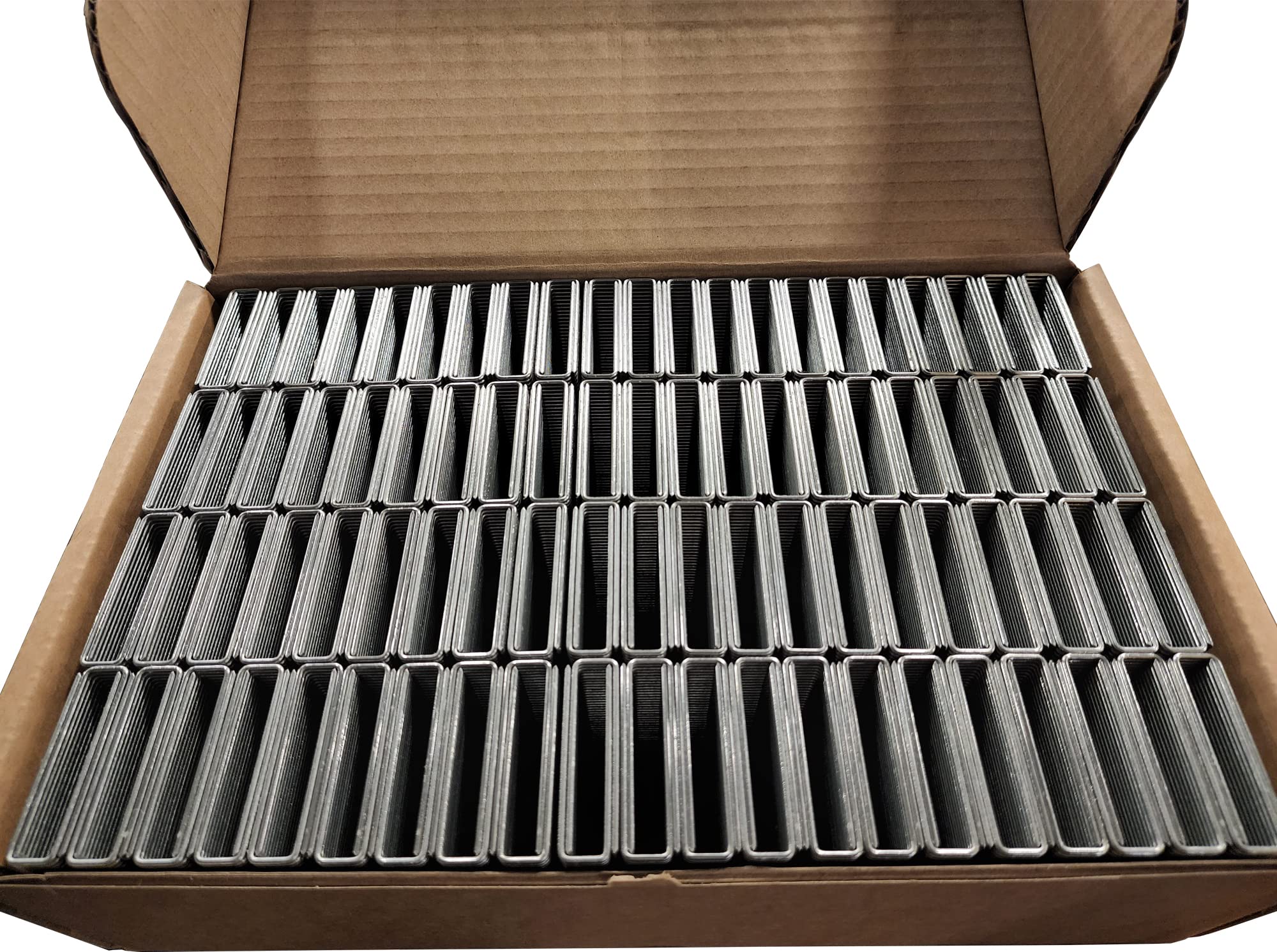 Powernail PS20077 15.5 Gauge 2 Inch Length Hardwood Flooring Staples (Box of 7700)