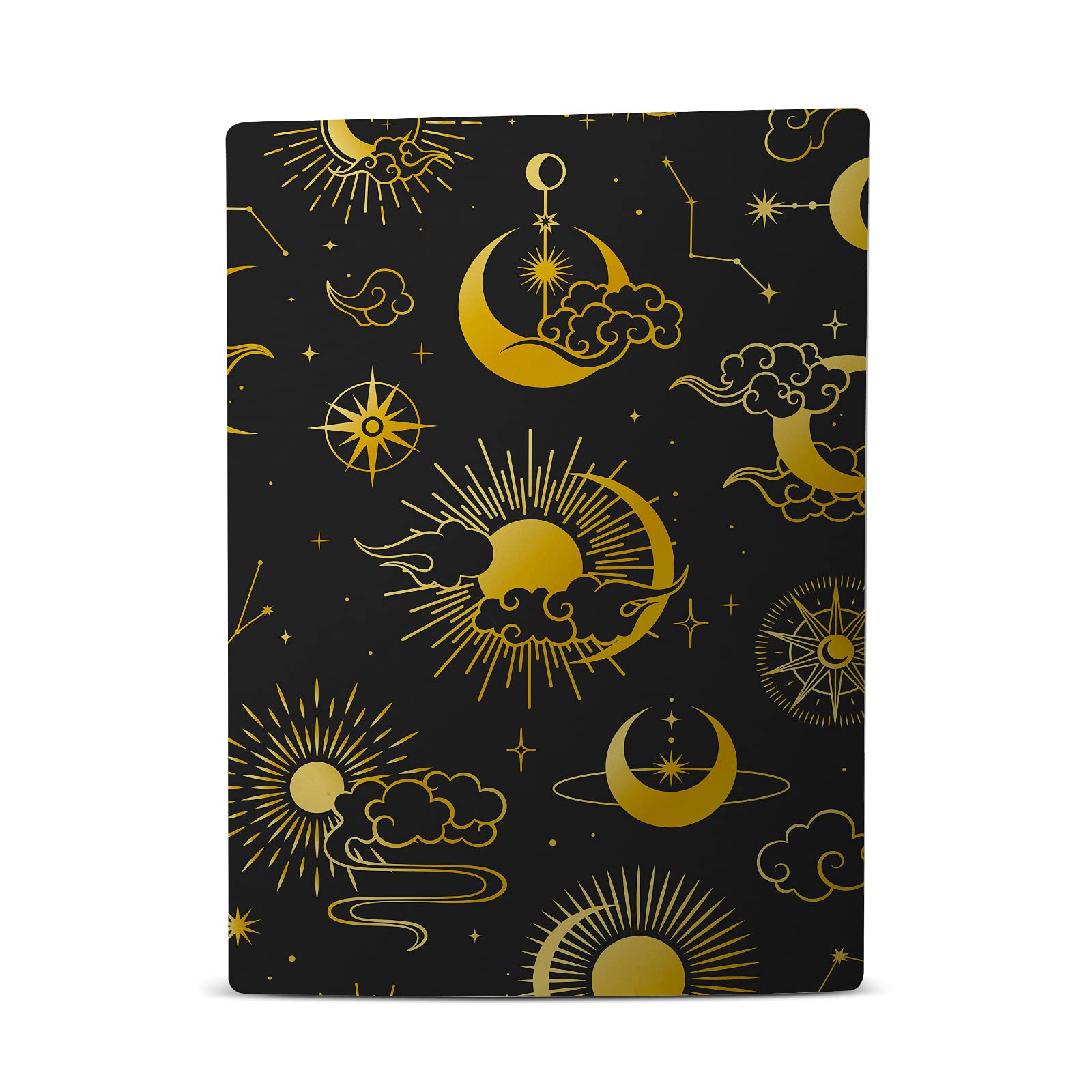 Head Case Designs Officially Licensed Haroulita Sun Moon and Stars Art Mix Vinyl Faceplate Sticker Gaming Skin Case Cover Compatible with Sony Playstation 5 PS5 Disc Edition Console