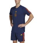 adidas ADDIDAS Spain 2022 Travel TEE (Team Navy Blue 2,Small)