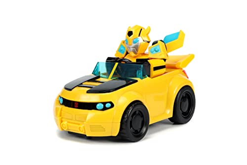 Transformers Rescue Bots Academy Bumblebee RC Radio Control Car, Toys for Kids and Adults