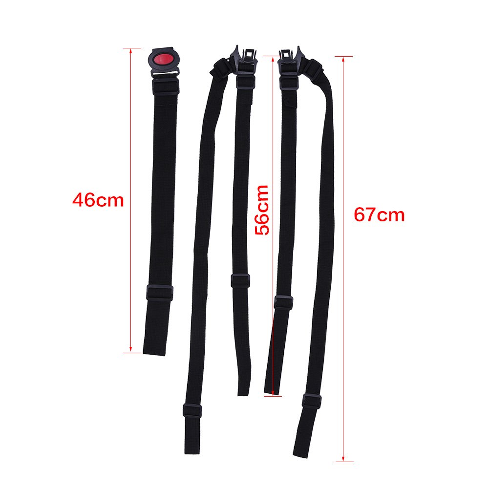 Universal Baby Safety Strap Infant, 5 Points Security Harness Belt for Toddler Child Stroller High Chair Pram