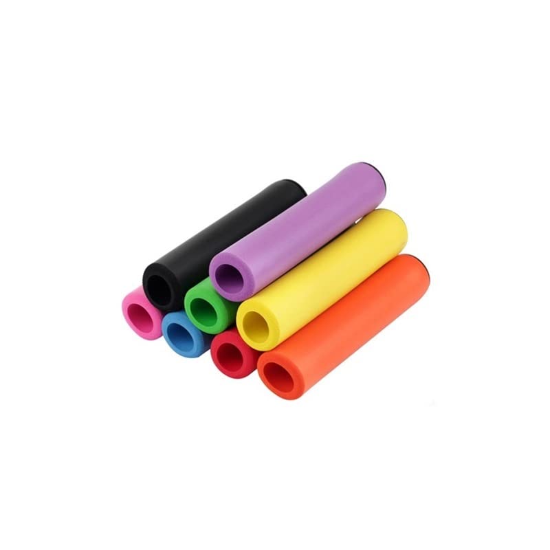 ANASRI TTRS Store Soft Bicycle Handlebar Grips Cover Anti-Slip Sponge Rubber MTB Cuffs Bicycle Accessories Handlebar Grip Lock Bar Outdoor Cycling (Color : Blue)