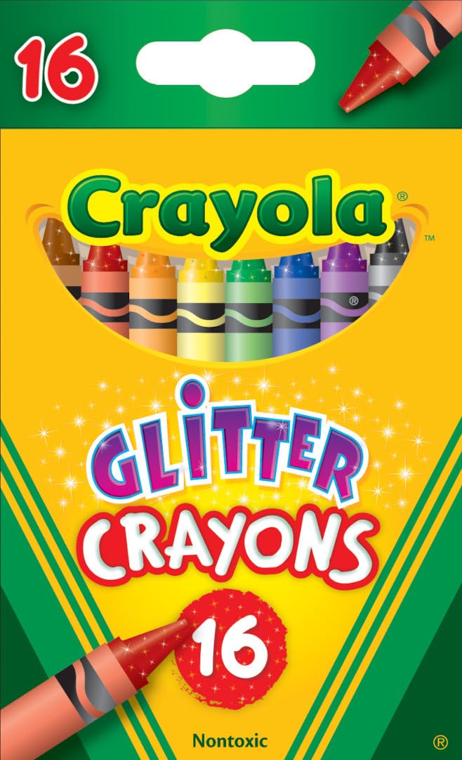 Crayola Uni-Creatures & Cosmic Cats Coloring Book Set - 2 Pack (96pgs), Animal Sticker Sheet, Metallic Crayons & Glitter Crayons