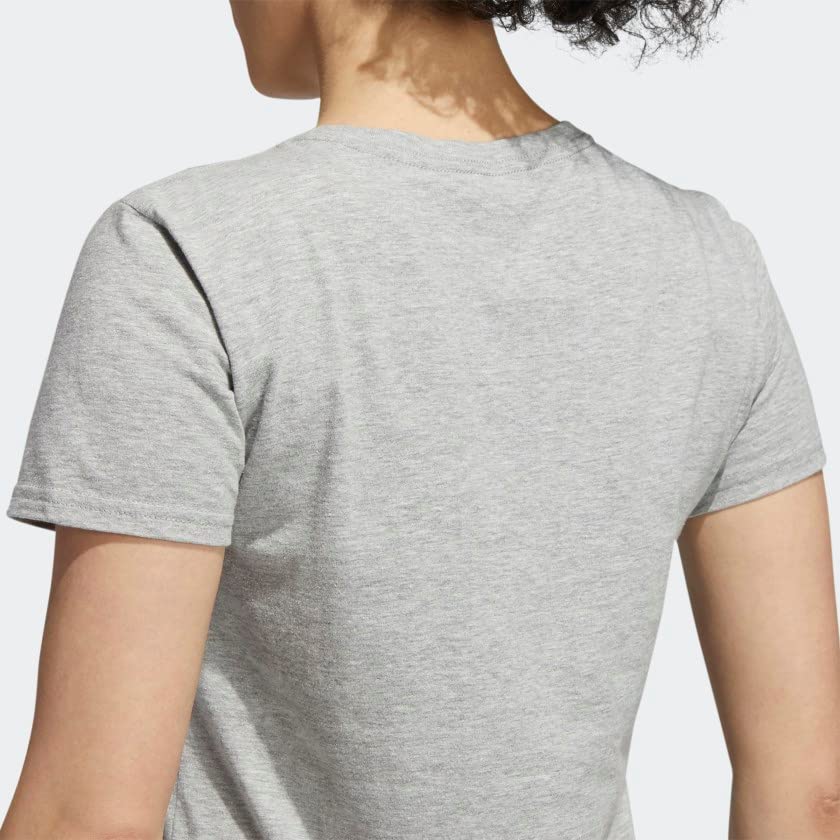 adidas Badge of Sport T-Shirt Medium Grey Heather/Rose Tone/Orbit Indigo Medium