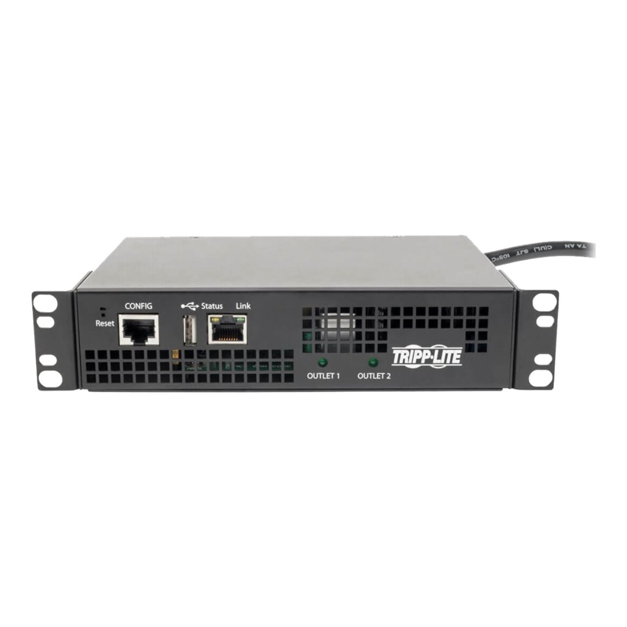 Tripp Lite Single Phase Switched Mini PDU, 100/120/127V, Remote LX Platform Interface, 6 ft. Cord, 0U, TAA (PDU15NETLX)