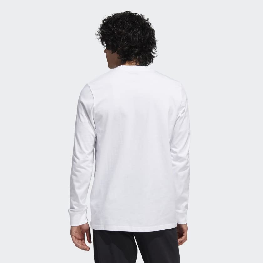 adidas Liquid Foil Long Sleeve Tee Legend Ink LG