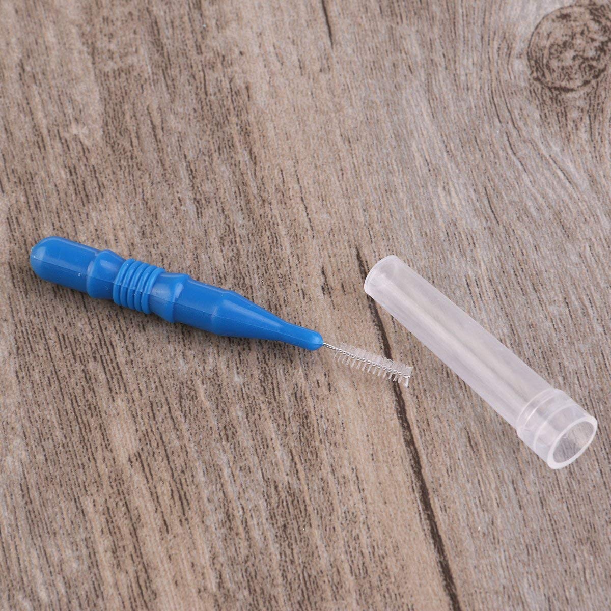 NUOLUX 2.5mm Interdental Brush Cleaners,Toothpick Between Teeth Brush Kit,50 Pack