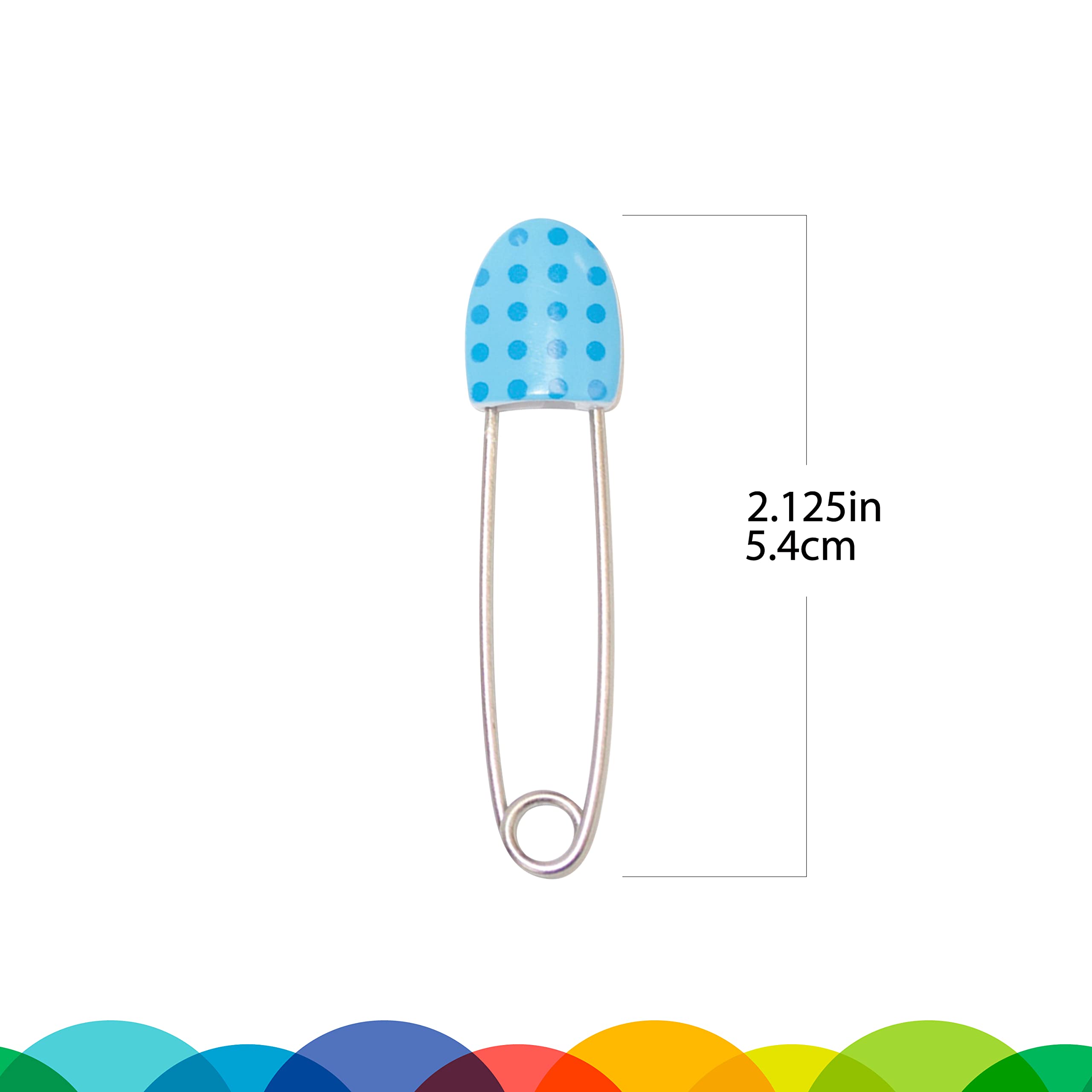 Sassy Sassy Decorative Diaper Pins 6 Count