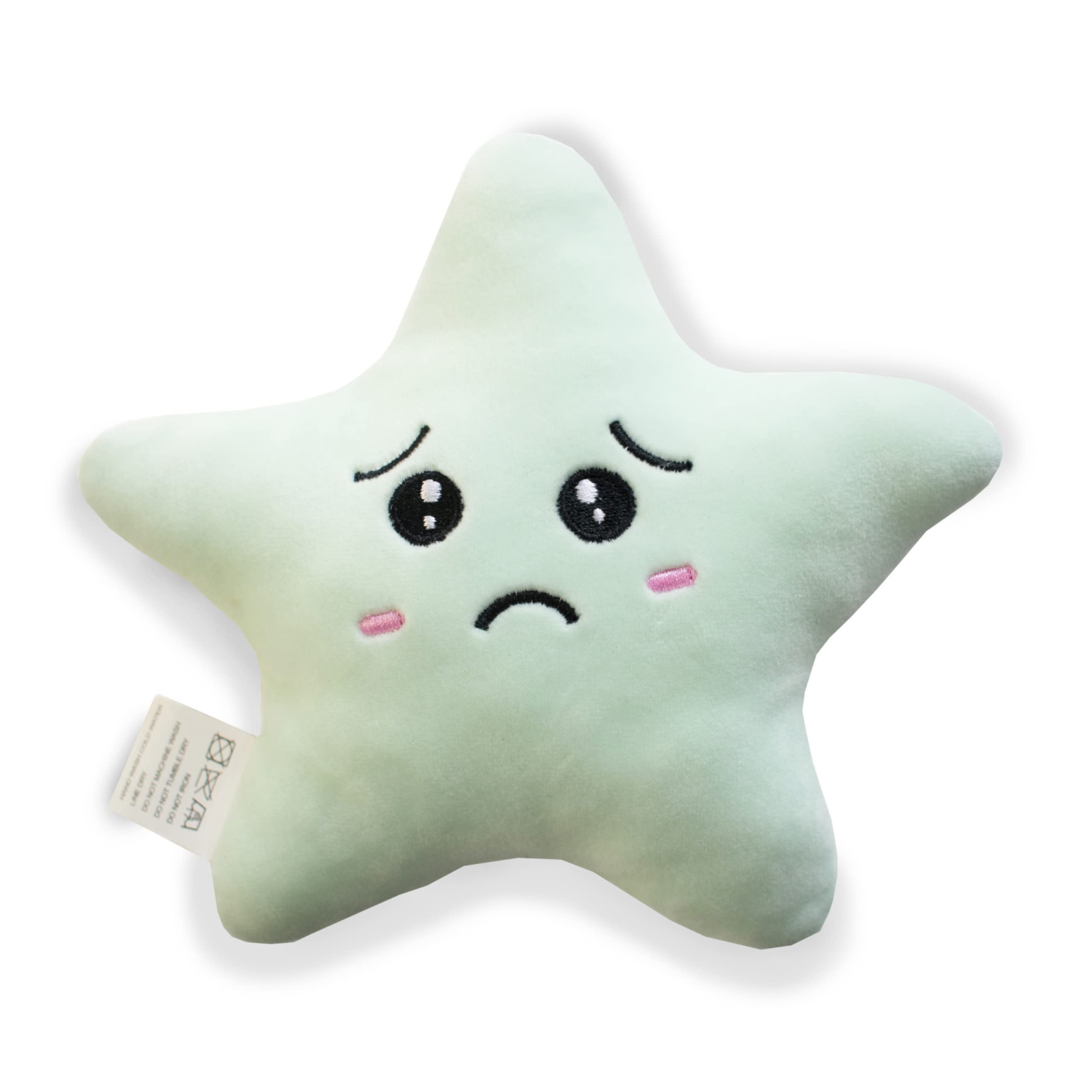 KINREX Star 2 Sides Plush Stuffed Toy - Kid Stuffed Star Toy - Measures 6" β 15.2 cm.