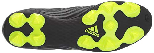adidas Men's Copa 19.4 Firm Ground, Black/Silver Metallic/Solar Yellow, 9 M US