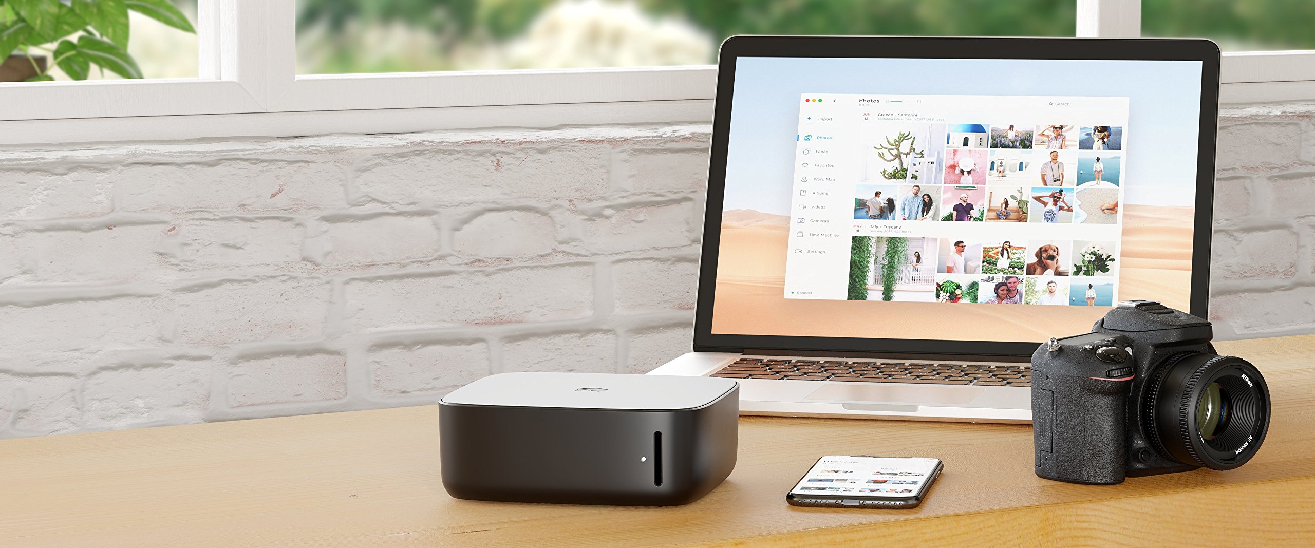 Monument Photo Management Device - Automatically Back up and Organize All of Your Photos & Videos. No Monthly fees.