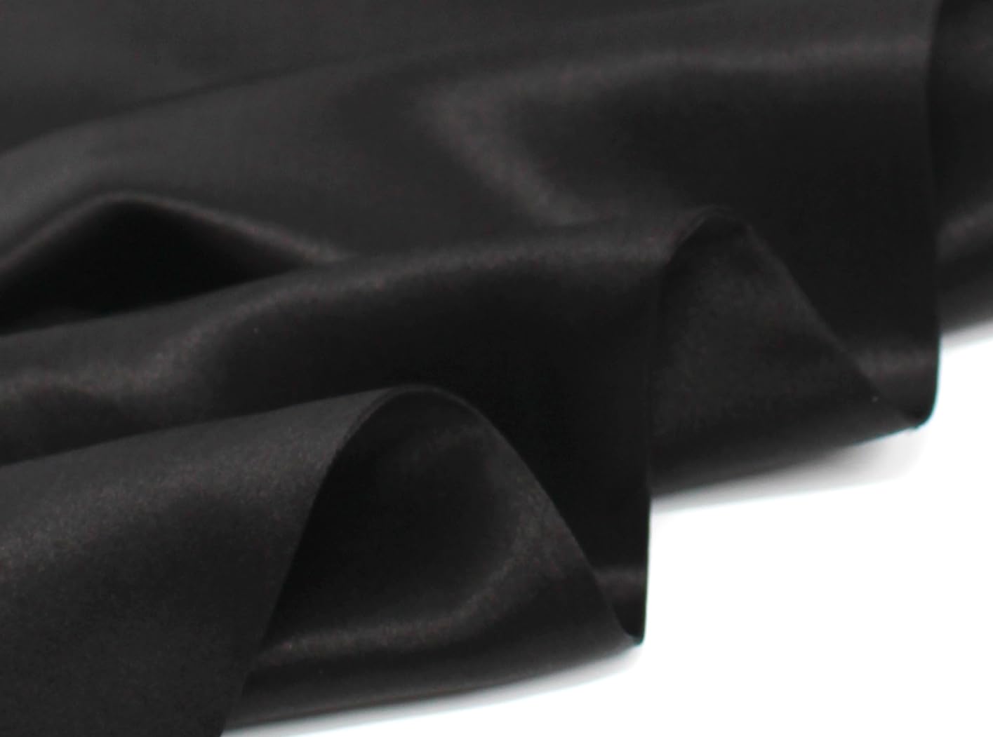 ANDANTINO 100% Silk Scarf for Women 59β*6.3β Long Shawls for Headscarf and Neck- Oblong Hair Wraps with Gift Packed (Solid Color-Black)